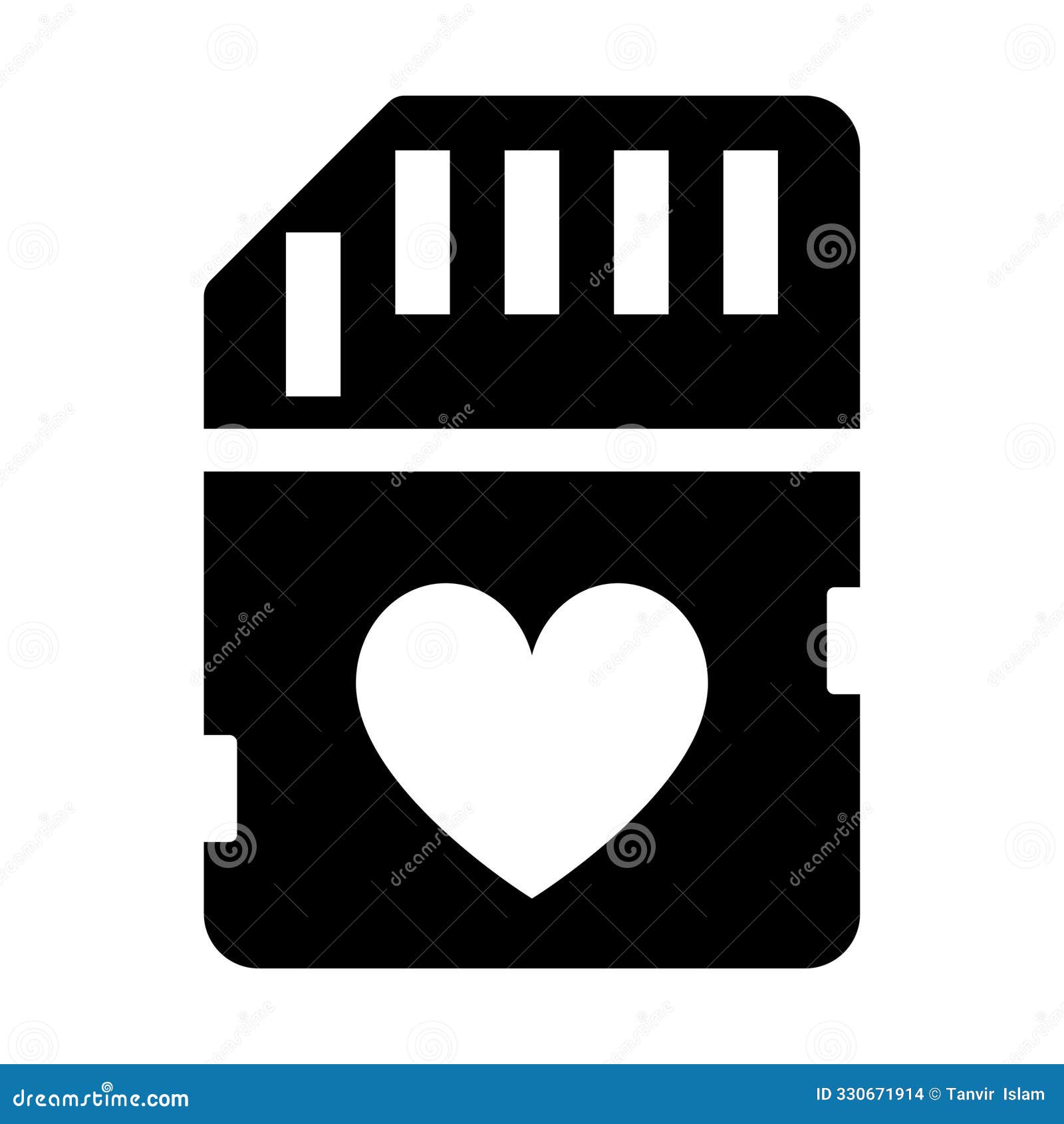 Love Memories Icon stock illustration. Illustration of symbol - 330671914