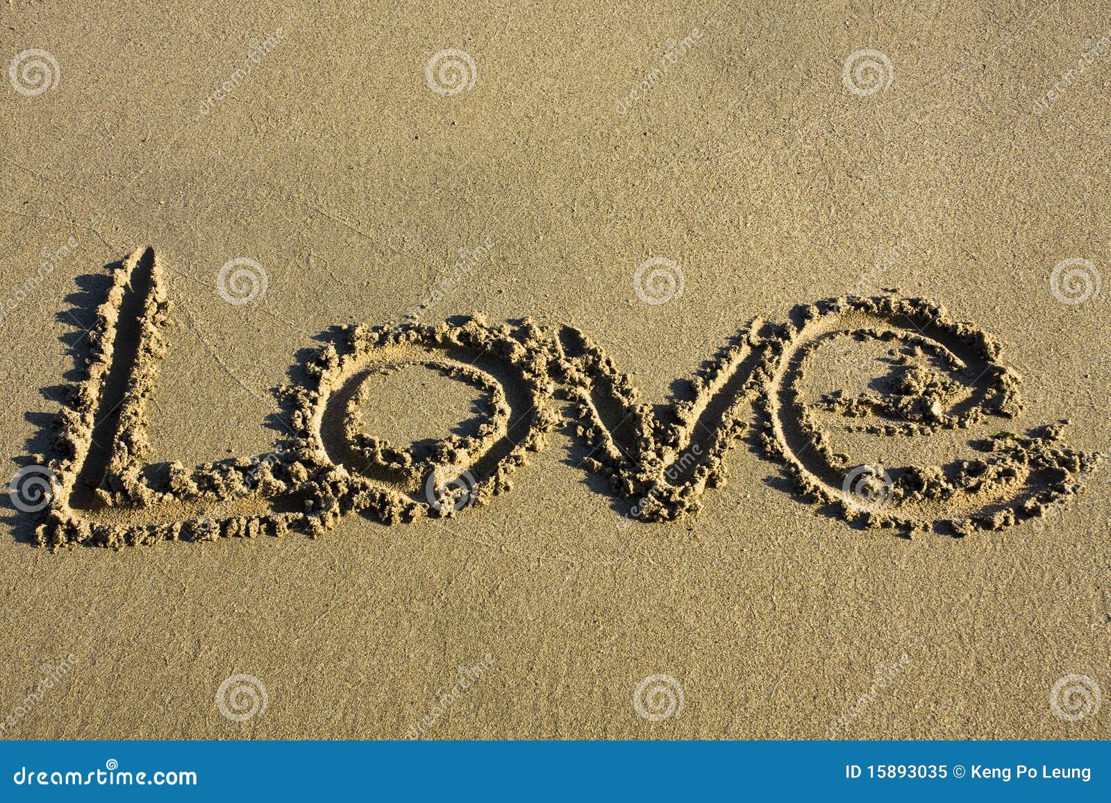 Love Message Written in Sand Stock Image - Image of beach, handwriting ...