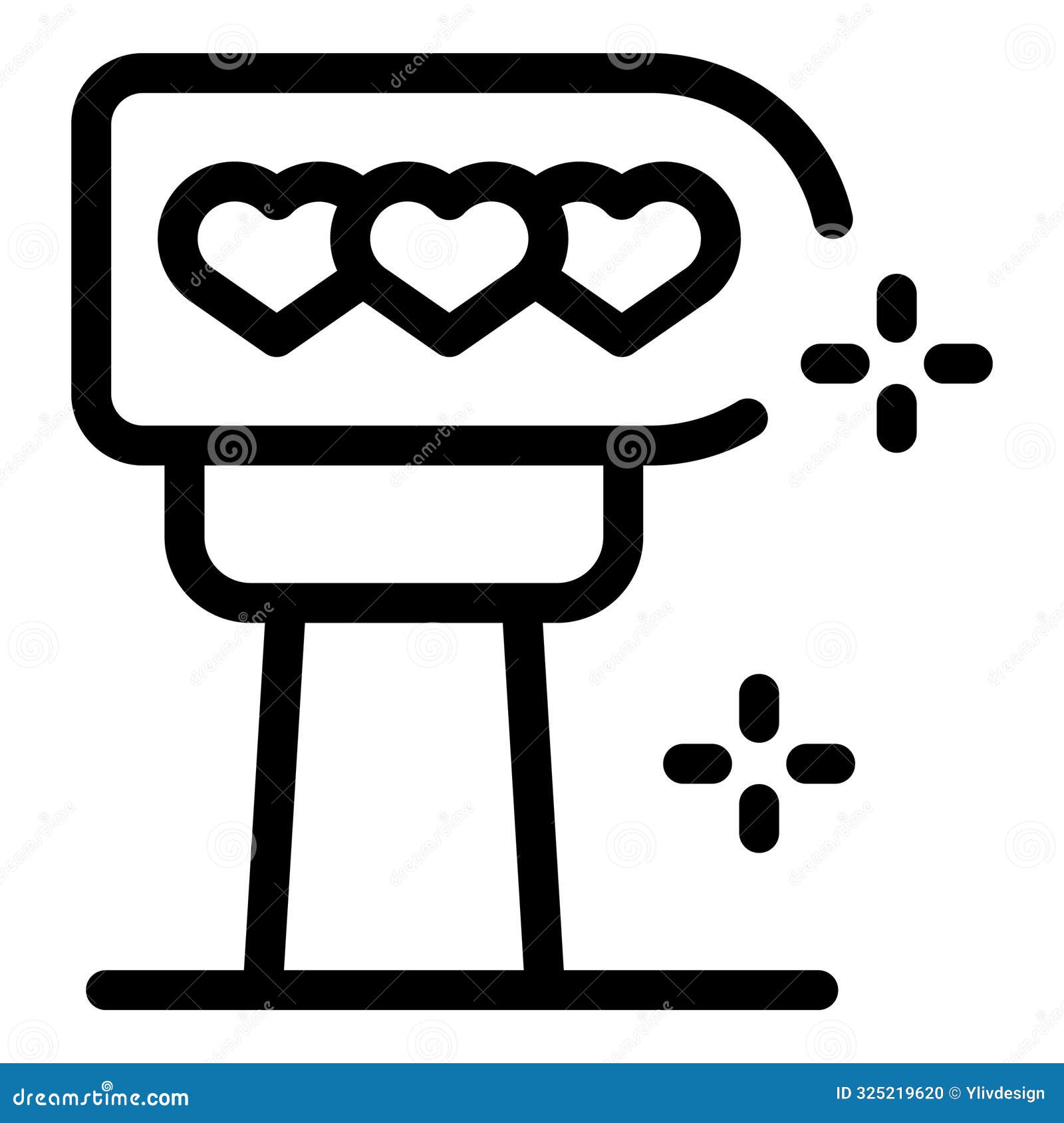 Love Meter Measuring High Level of Romance and Affection Stock Photo ...