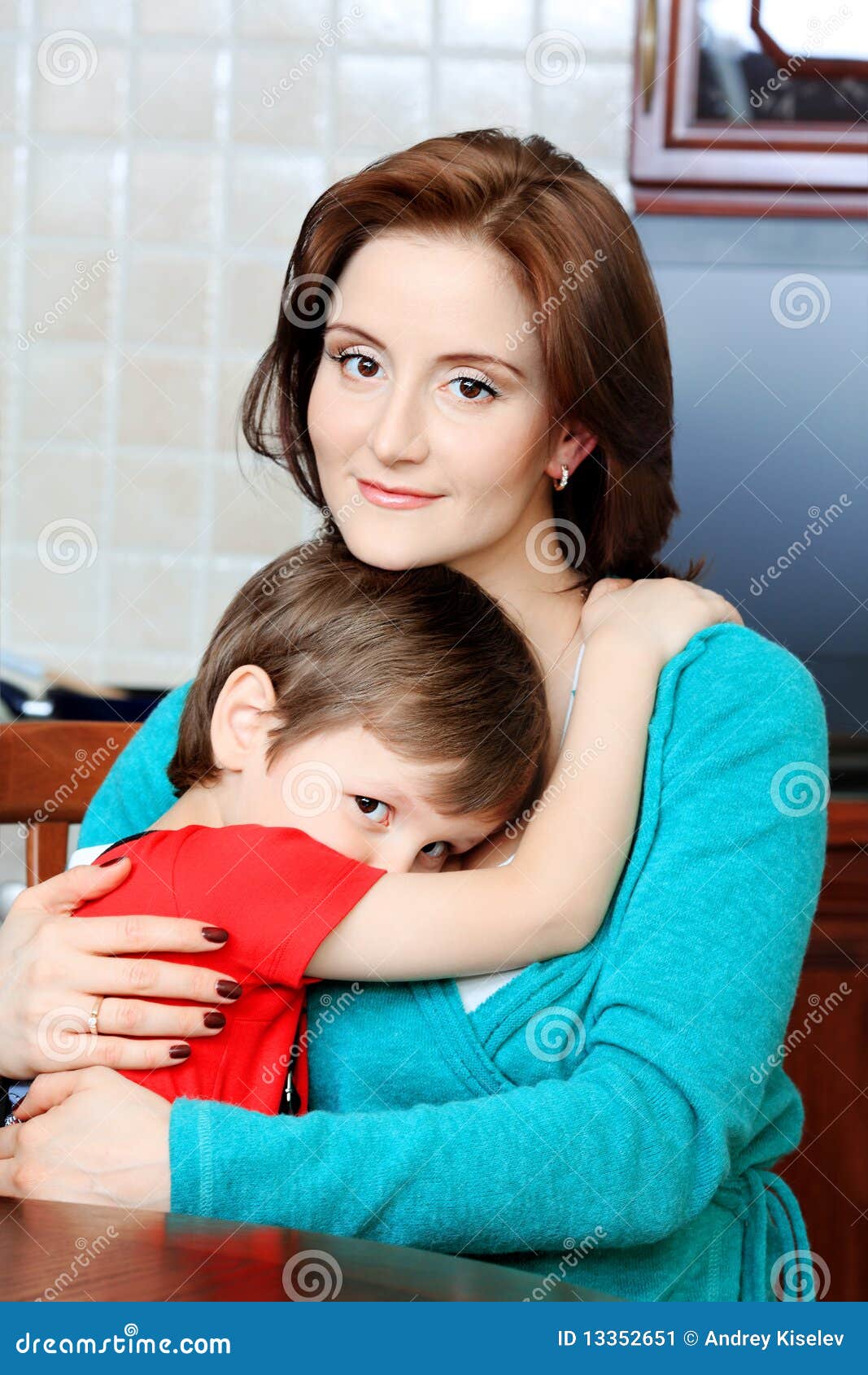 Love mother stock image. Image of parent, family, indoor - 13352651