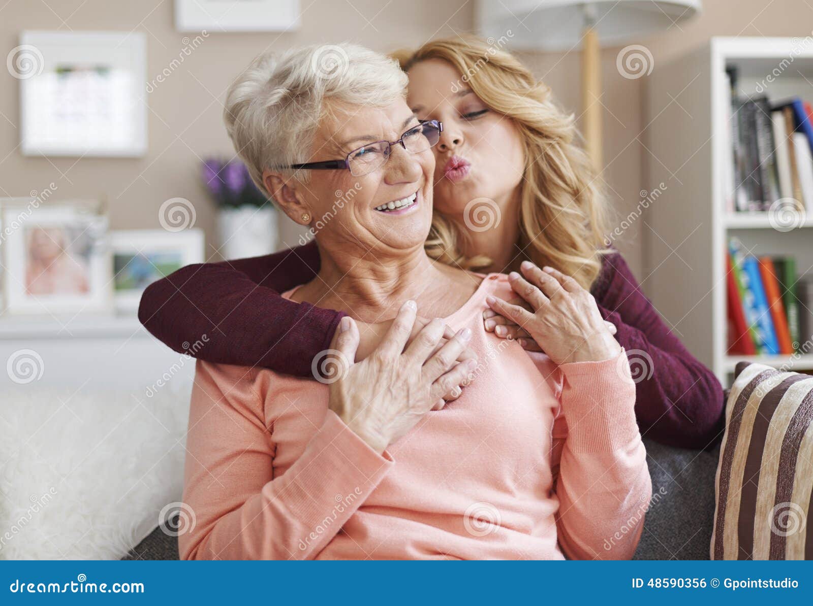 Love my grandma stock photo. Image of grandparent, enjoyment - 48590356