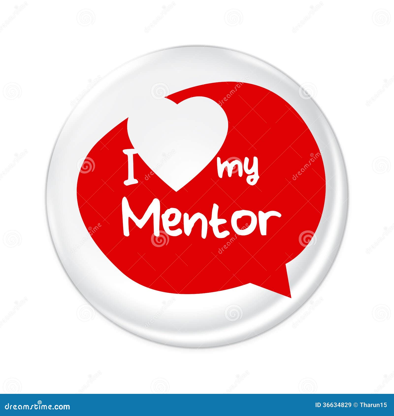 Love My Mentor Badge stock illustration. Illustration of election ...