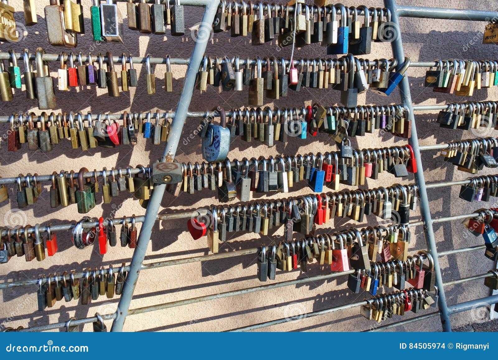Love padlocks editorial stock image. Image of padlocks - 84505974