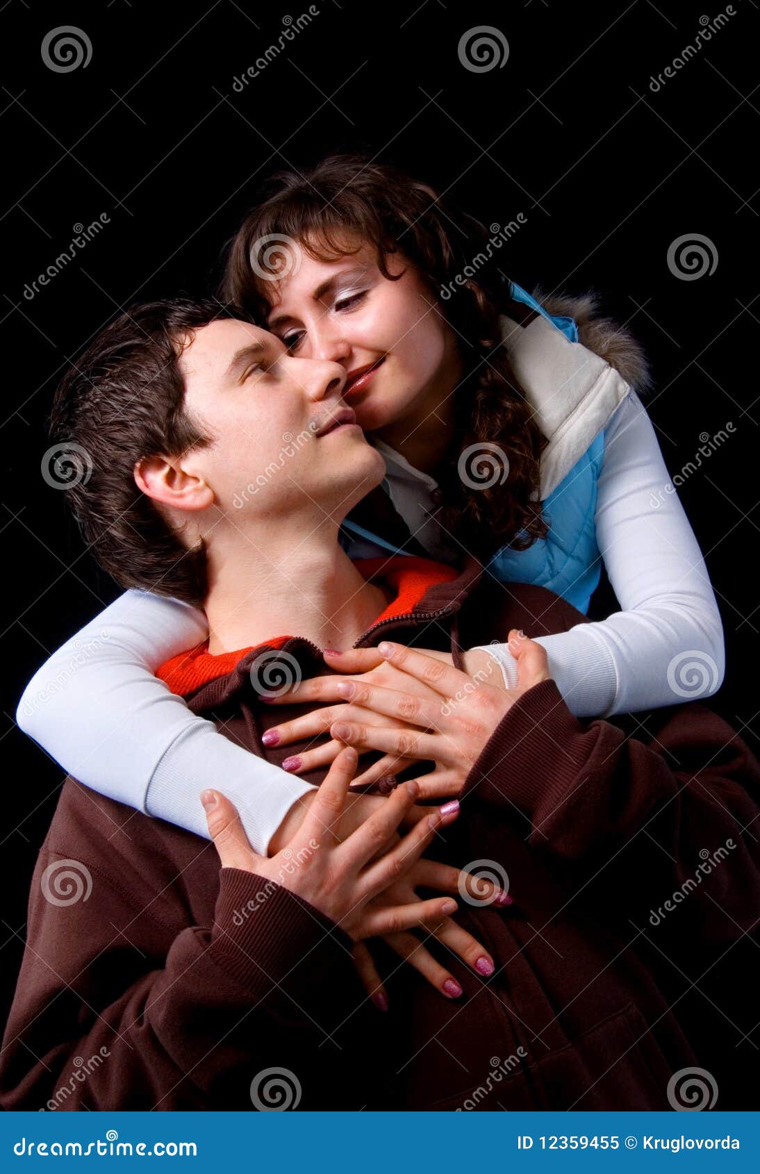 In love pair stock illustration. Illustration of happiness - 12359455