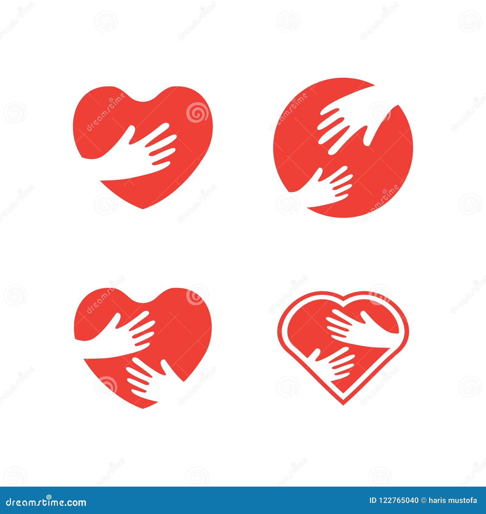 Love and Passion Logo Design Template Stock Vector - Illustration of ...