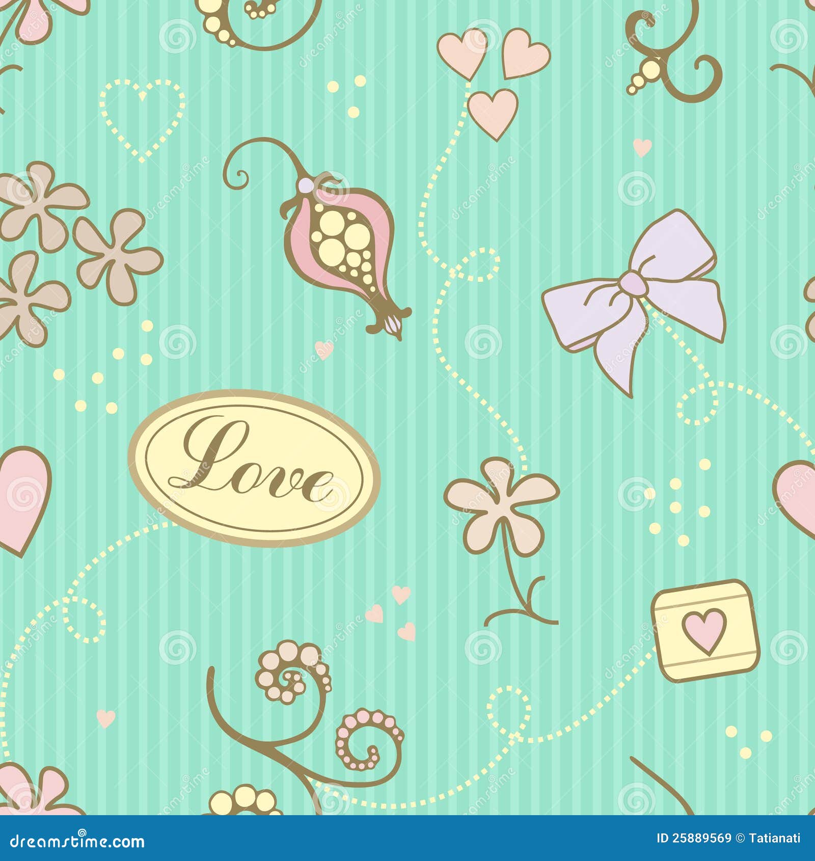 Love pattern stock illustration. Illustration of seamless - 25889569