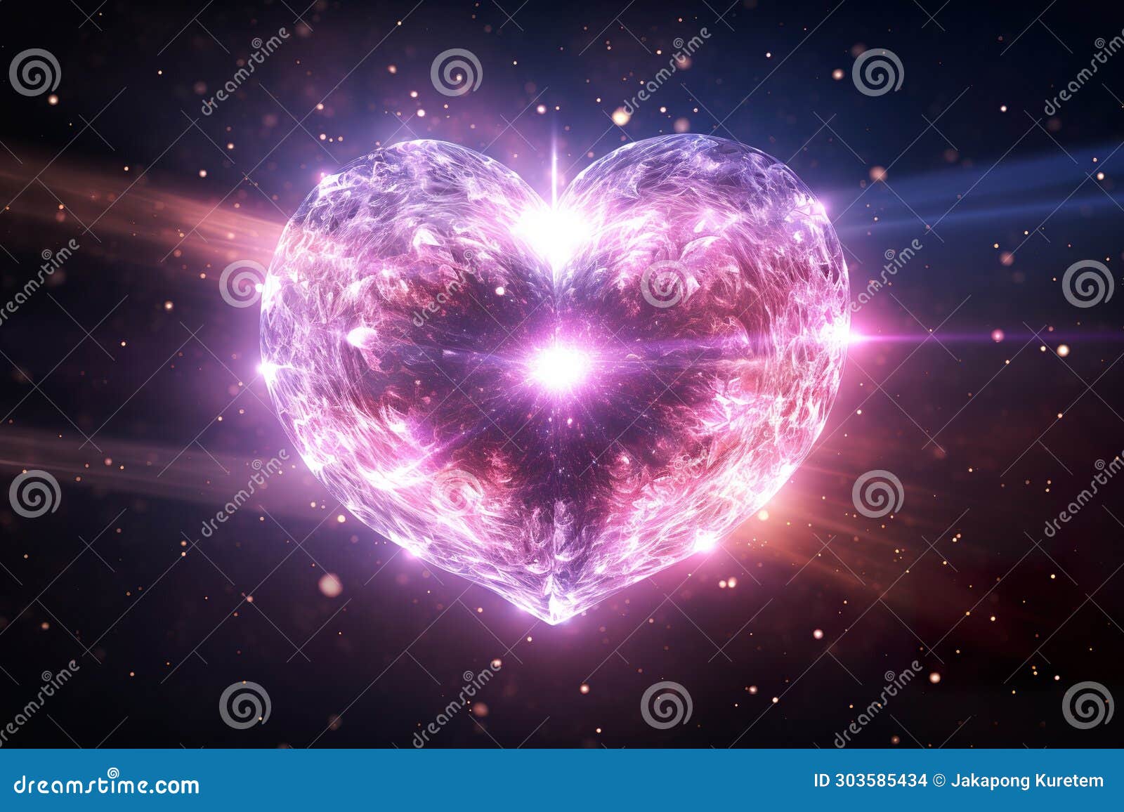 Love Pattern, Universe Lights Nebula Vortex and Starry Sky Stock ...