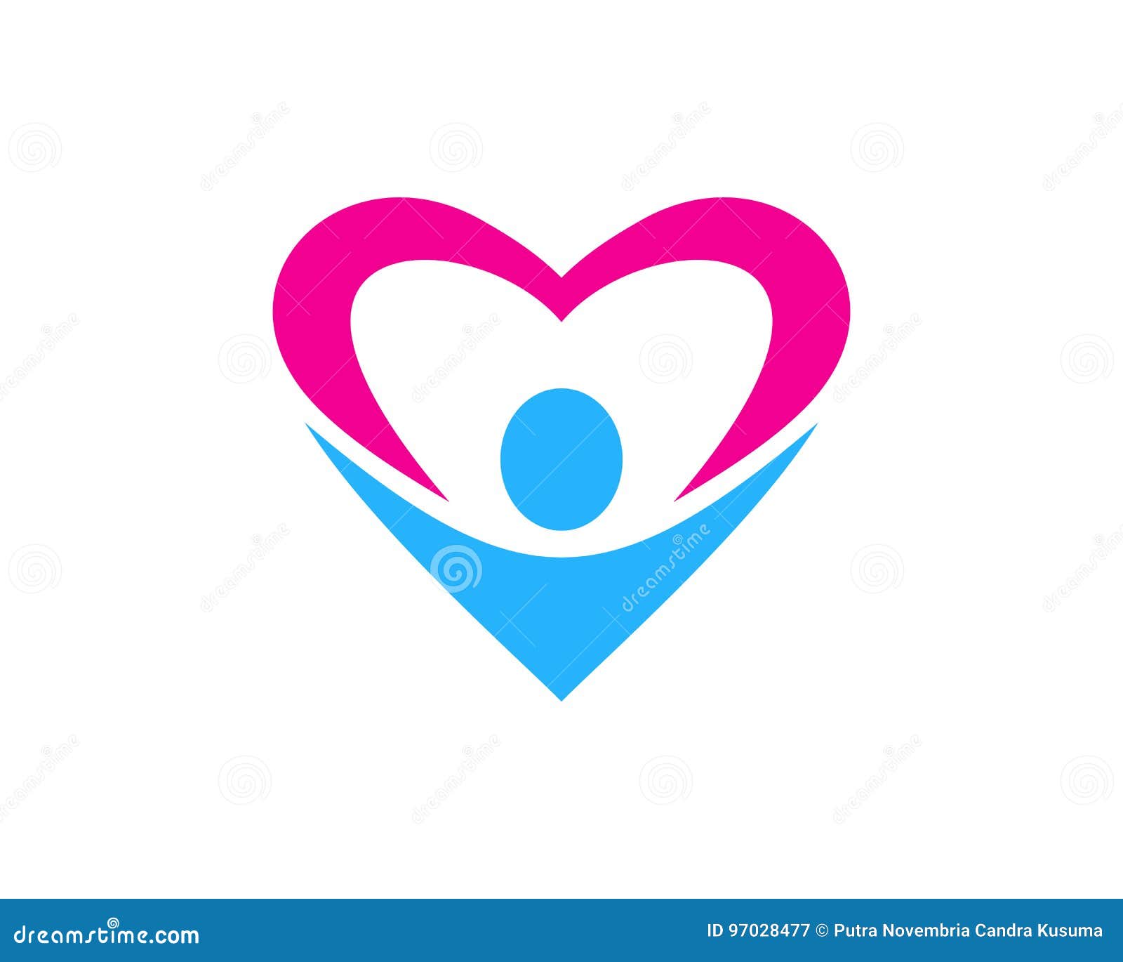 Love People Icon Logo Design Element Stock Vector - Illustration of ...