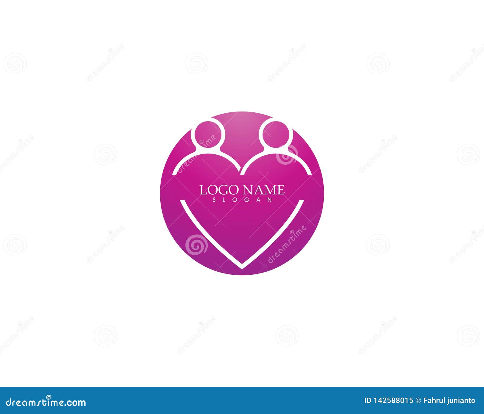 Love People Icon Vector Template Stock Vector - Illustration of ...