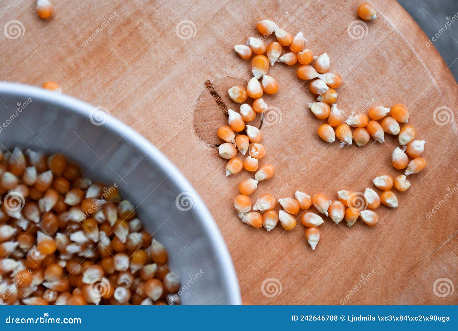 Corn Heart Outline Royalty-Free Stock Photography | CartoonDealer.com ...