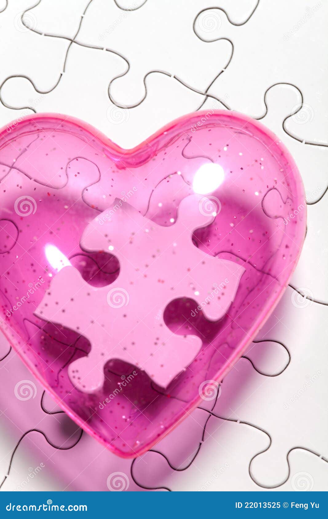 Love Puzzle stock image. Image of jigsaw, heart, connection - 22013525