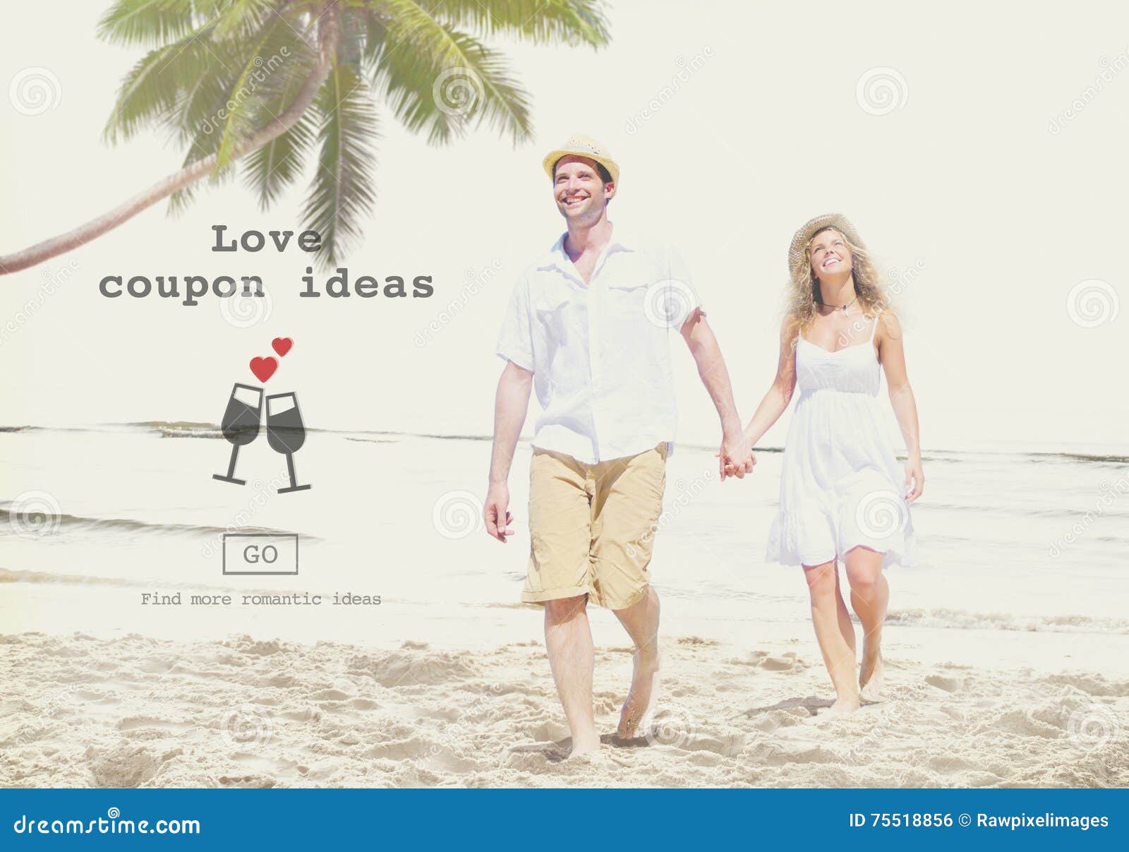 Love Quotes Romance Valentines Website Concept Stock Photo - Image of ...