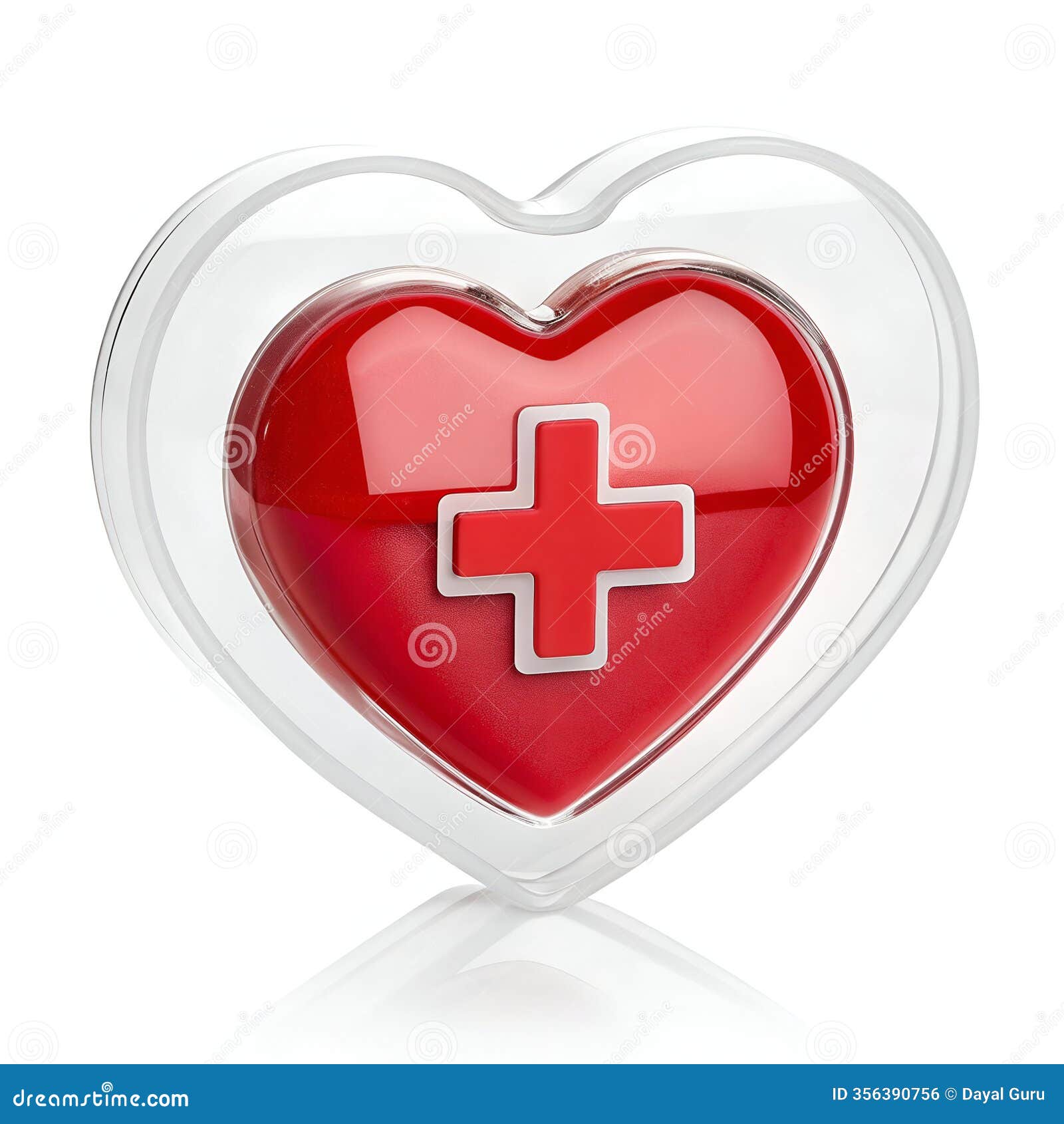 Love React Icon Transparent Realistic Stock Illustration - Illustration ...