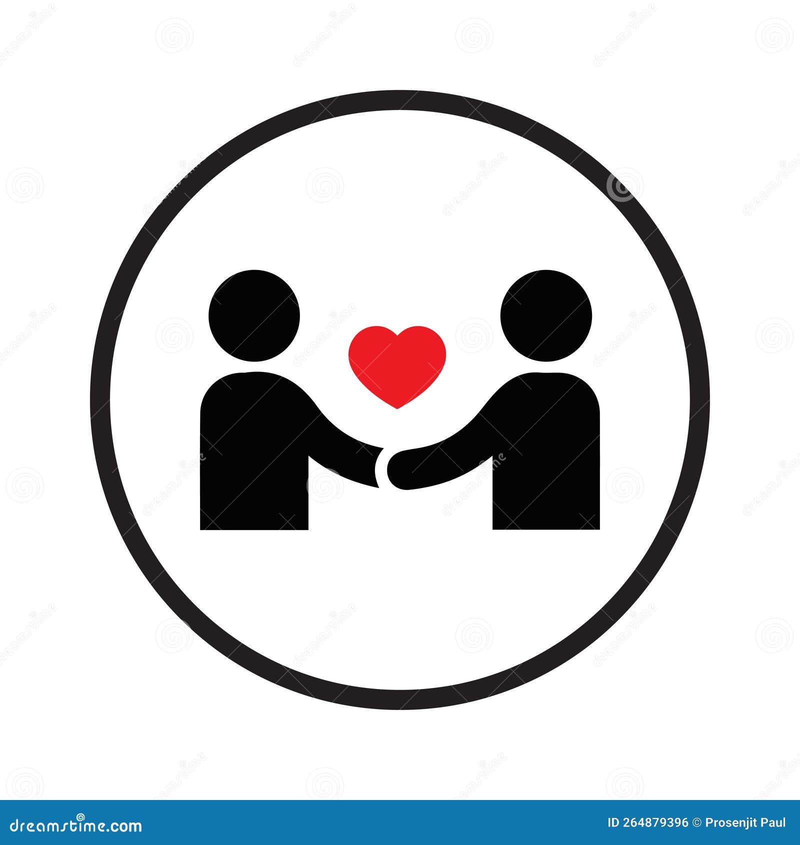 Love and relationship icon stock vector. Illustration of girlfriend ...