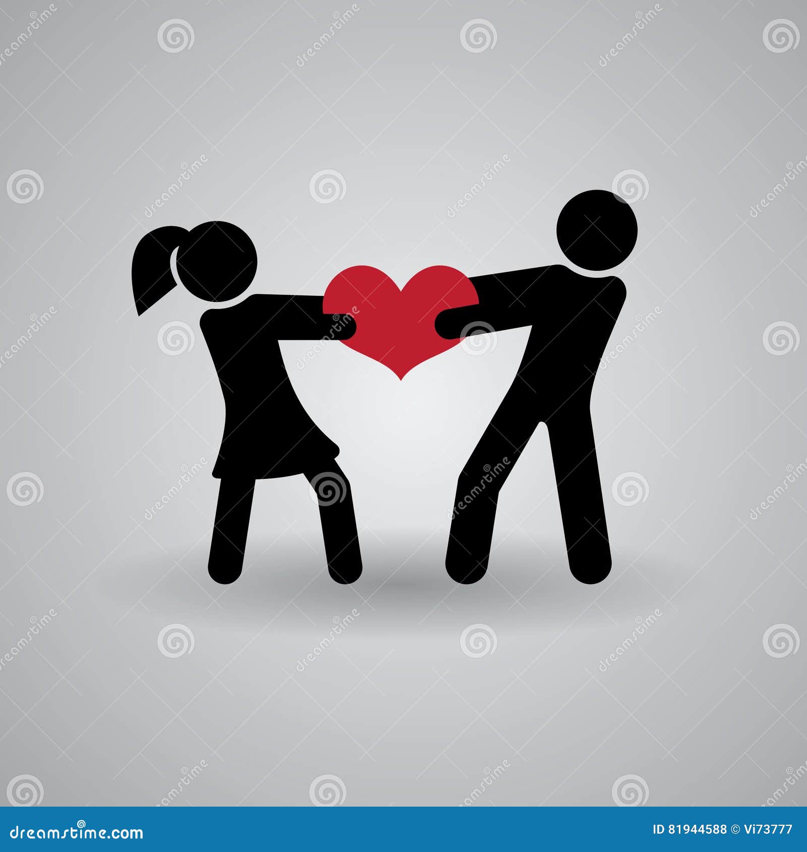 Love and Relationship Stickmans Stock Vector - Illustration of husband ...