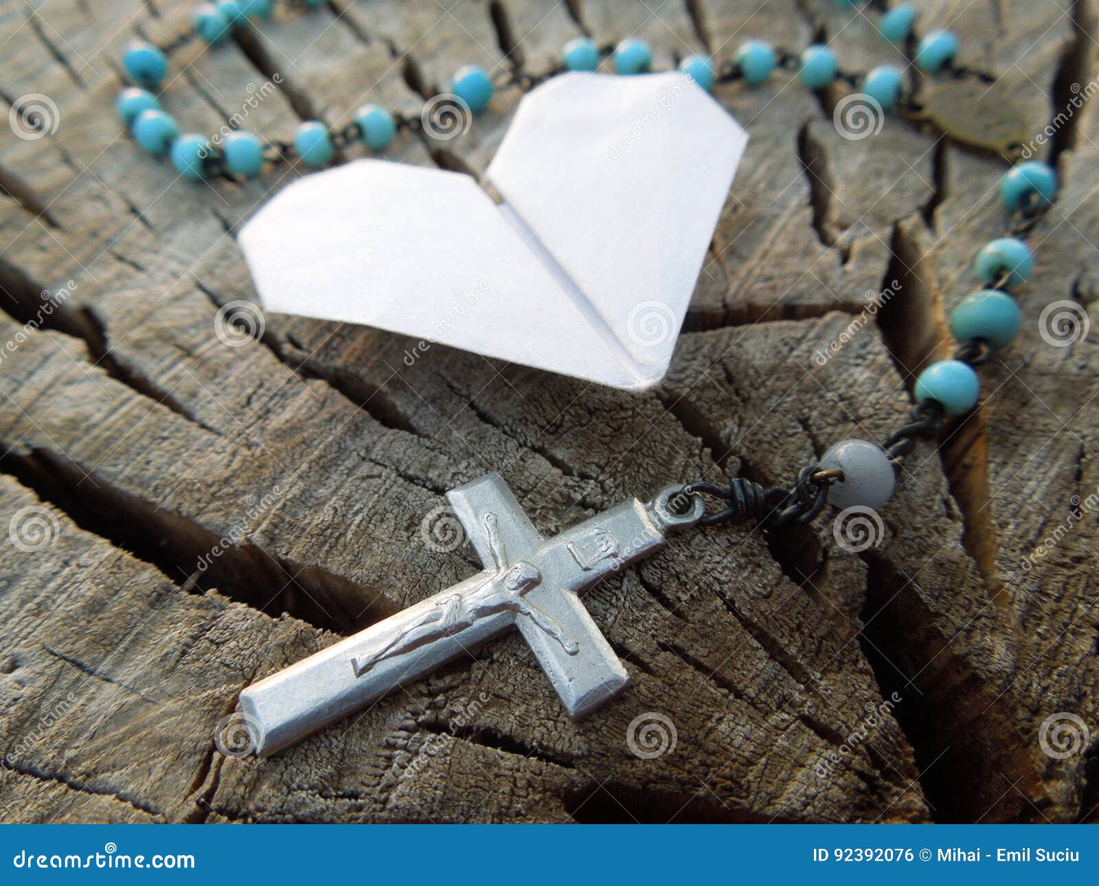 Love, religion and nature stock photo. Image of cross - 92392076