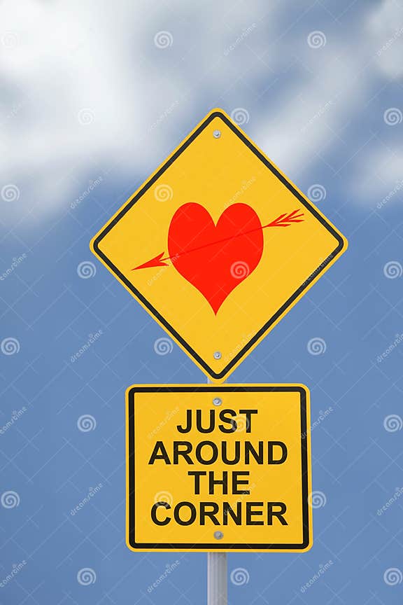 Love Road Sign stock photo. Image of romance, sign, symbol - 24394860