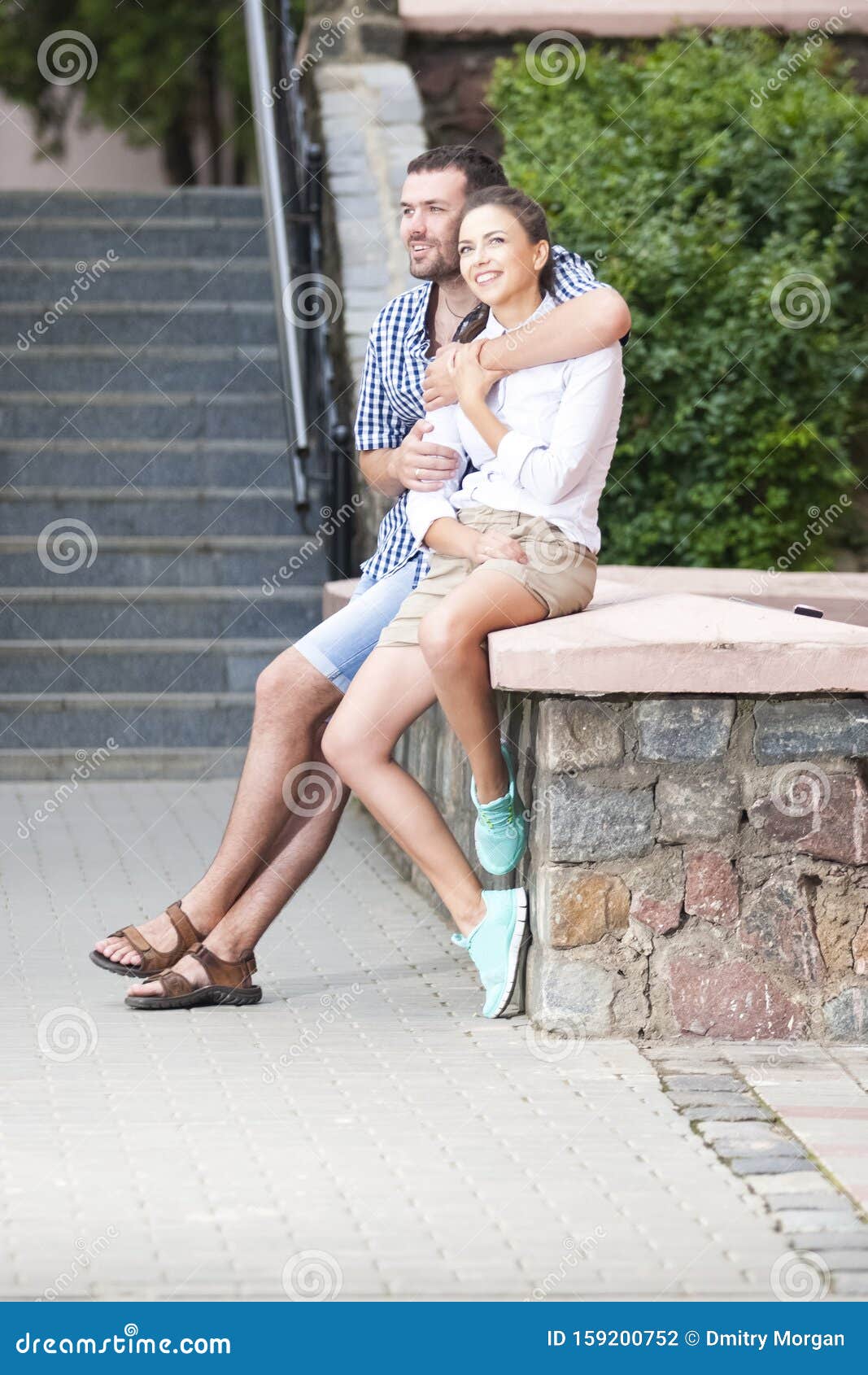 Love And Romance Concepts Portrait Of Loving Caucasian Couple