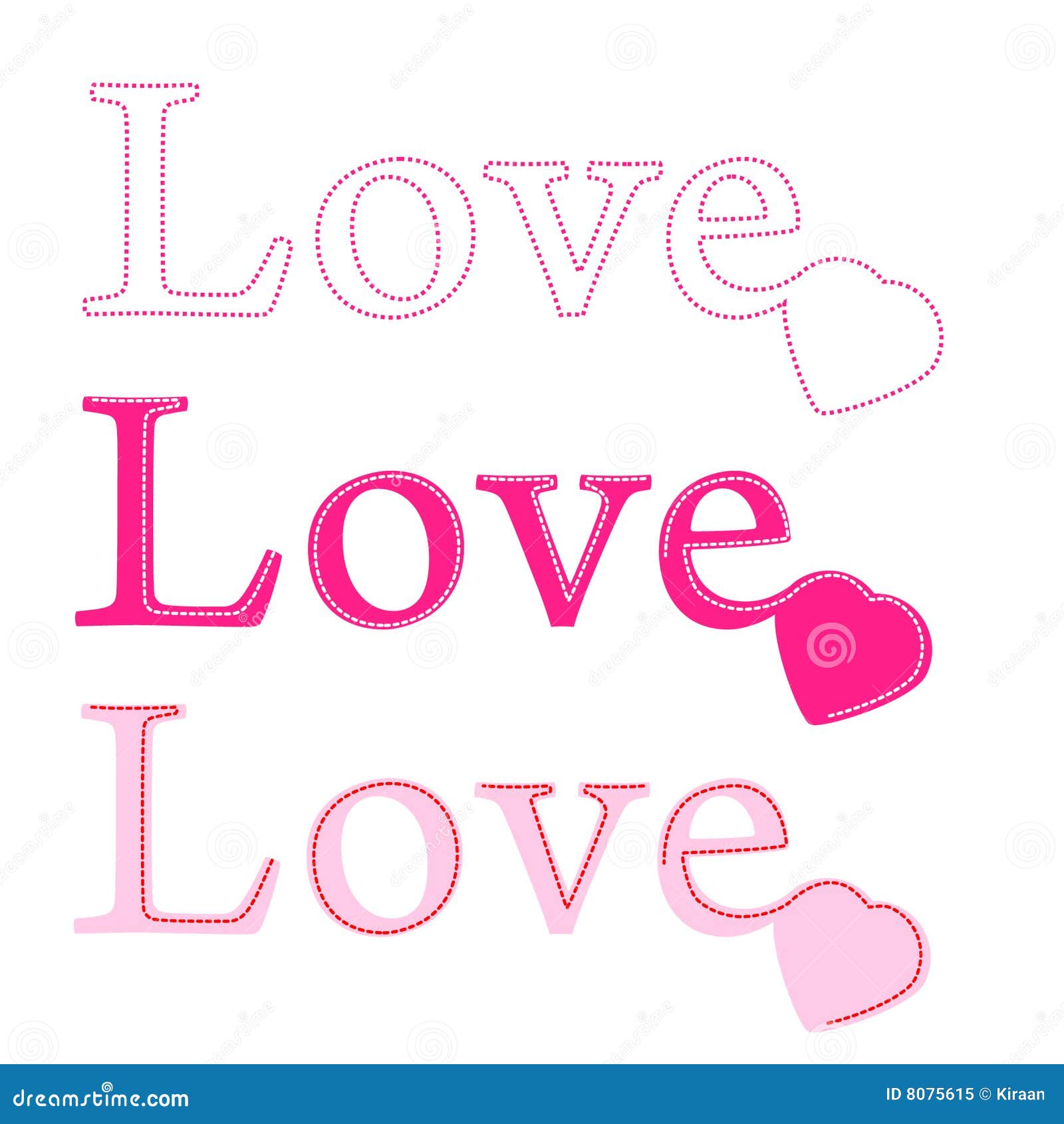 Love romantic text stock vector. Illustration of icon - 8075615