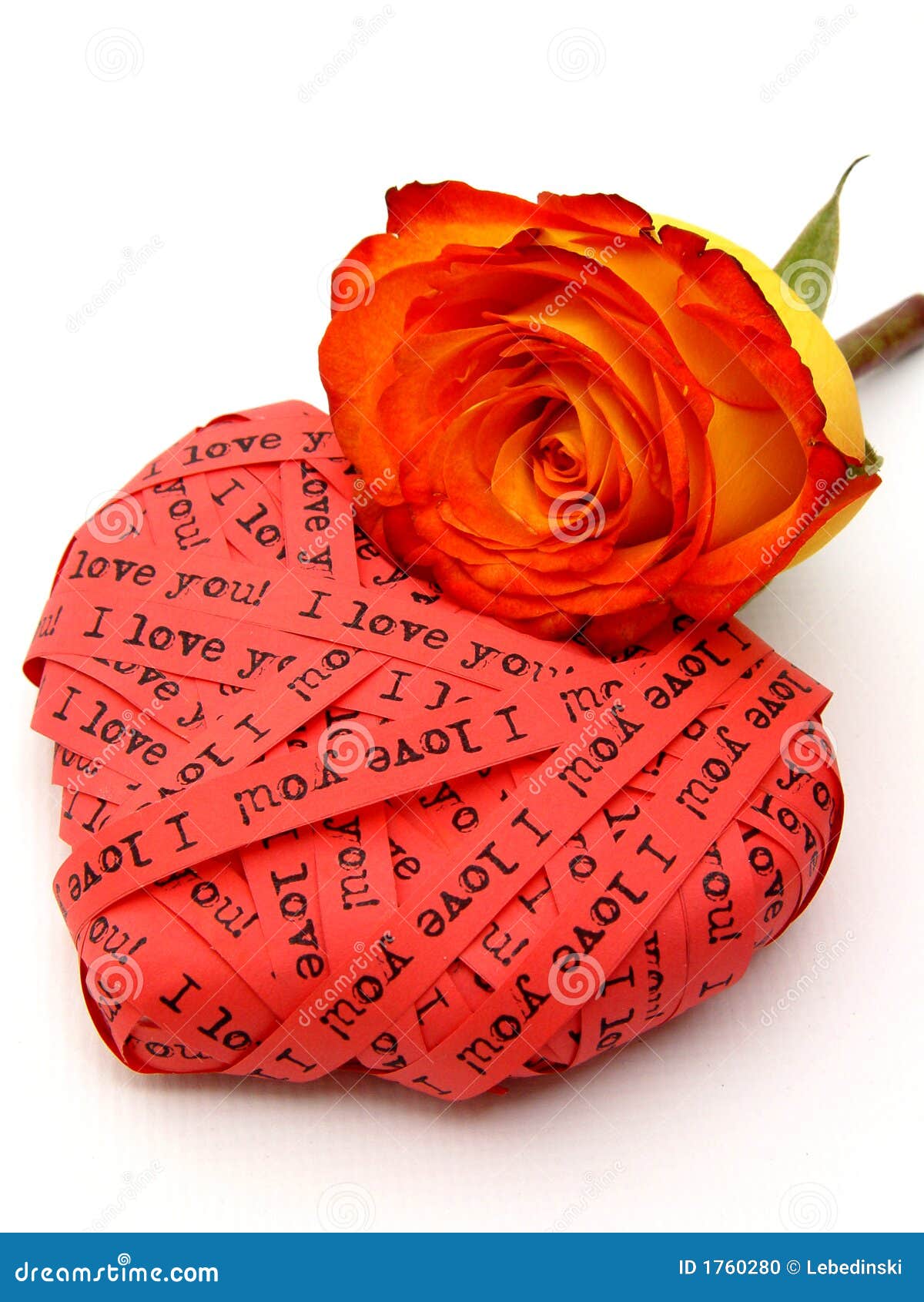 Red Rose I Love You Printed Photos - Free & Royalty-Free Stock Photos ...