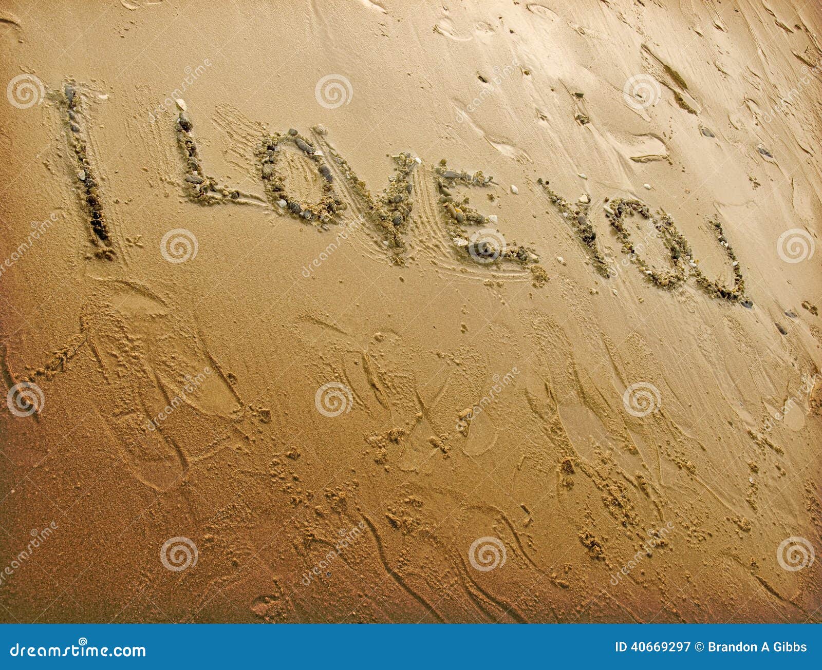 Love Sand Writing stock image. Image of footprint, etch - 40669297