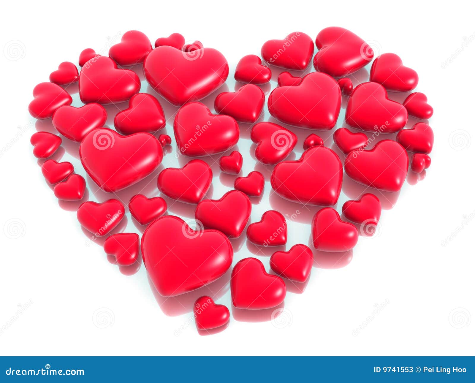 Love Shape Form by Small Love Stone Stock Illustration - Illustration ...