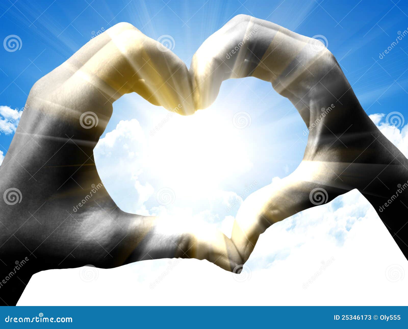 Love shape hand stock image. Image of icon, pose, romance - 25346173