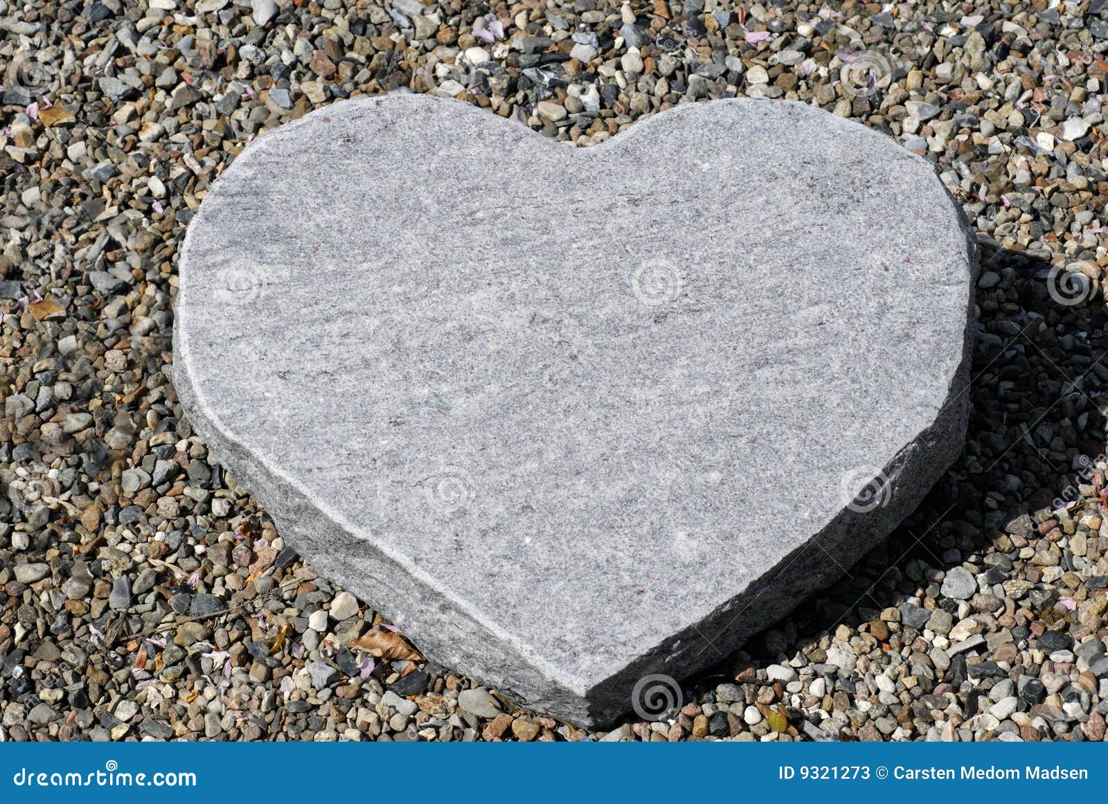 Love shape in hard stone stock image. Image of heart, shape - 9321273
