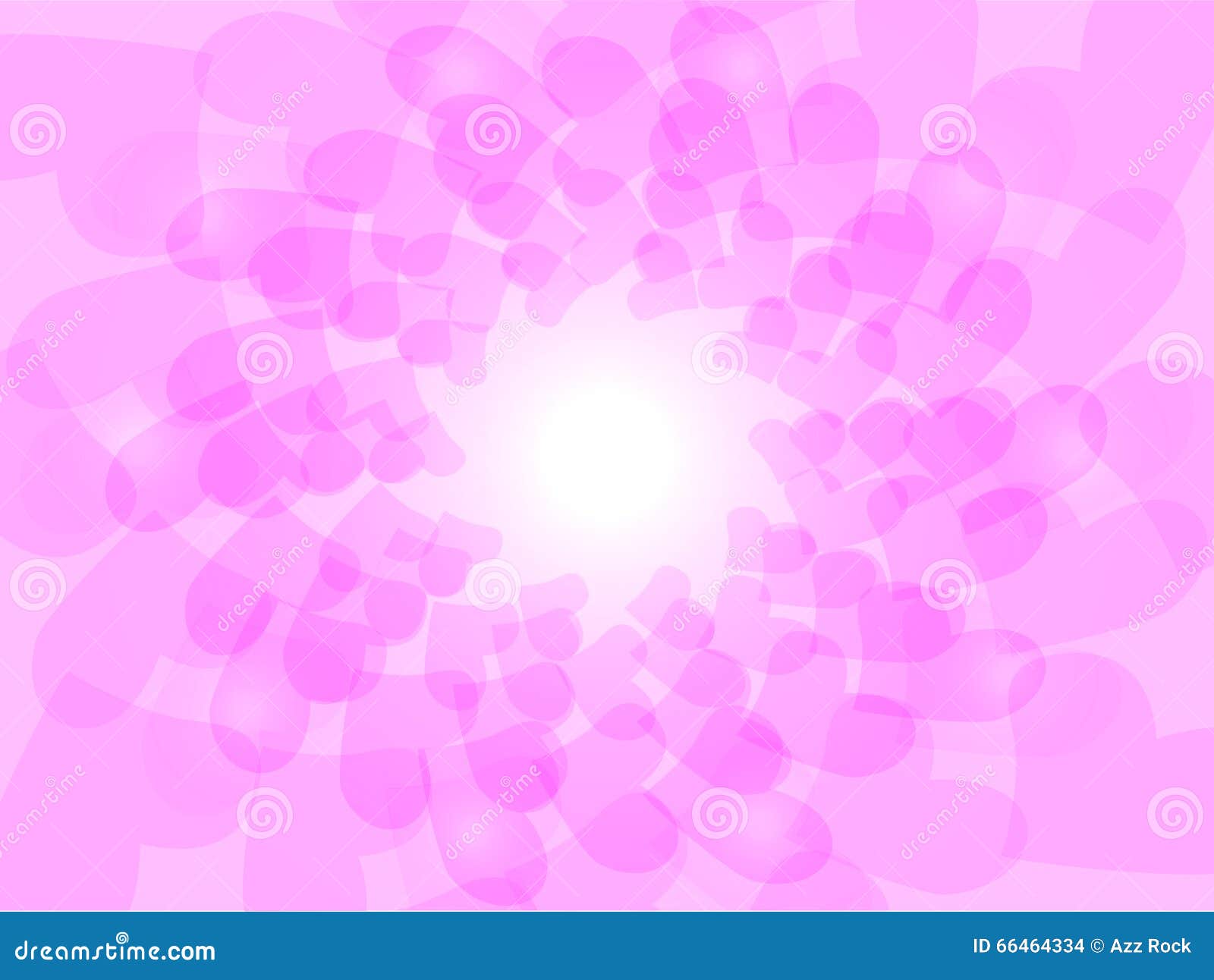Love Shape in Pink stock vector. Illustration of background - 66464334