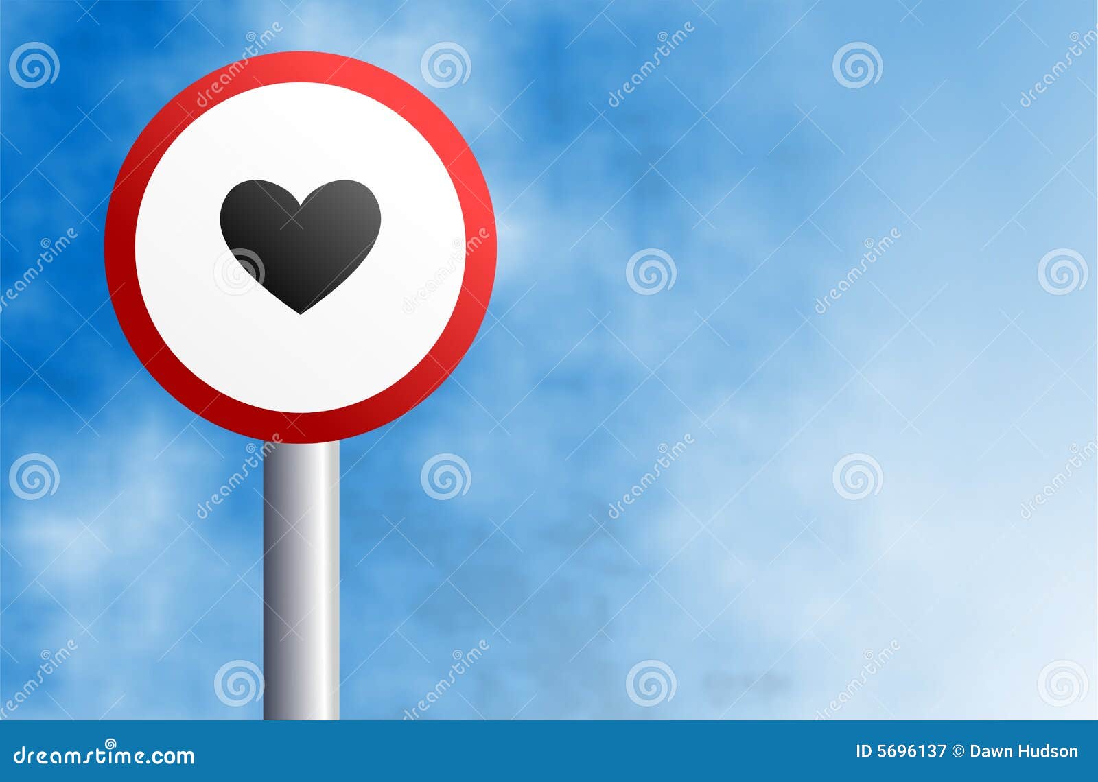 Love sign stock illustration. Illustration of warning - 5696137