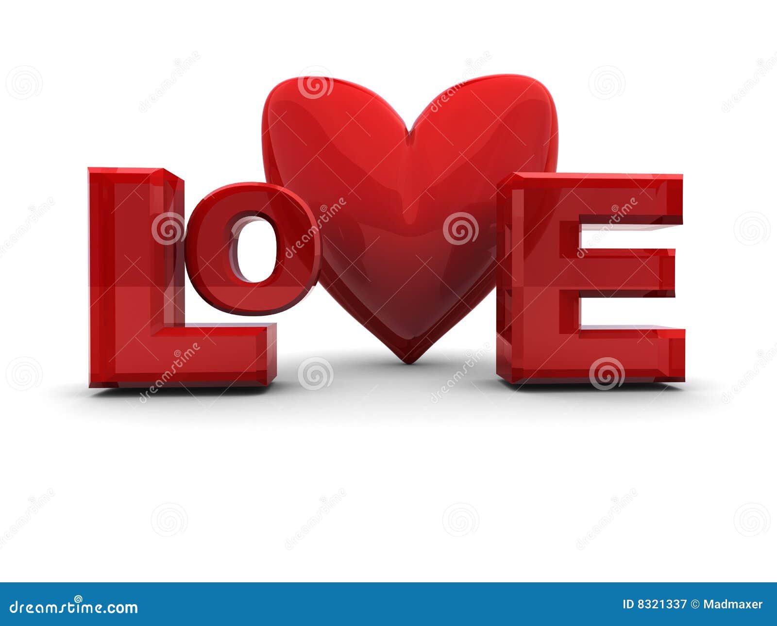 Love sign stock illustration. Illustration of letter, render - 8321337