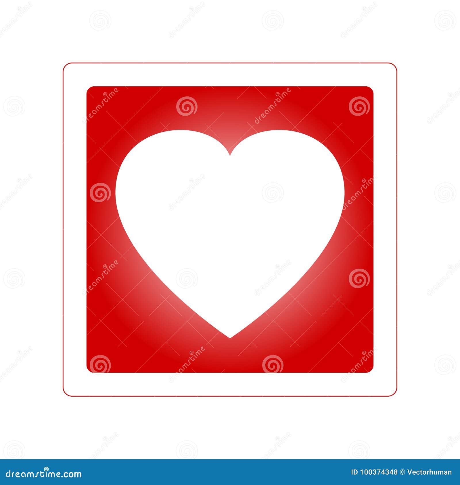 Love sign vector stock vector. Illustration of romantic - 100374348