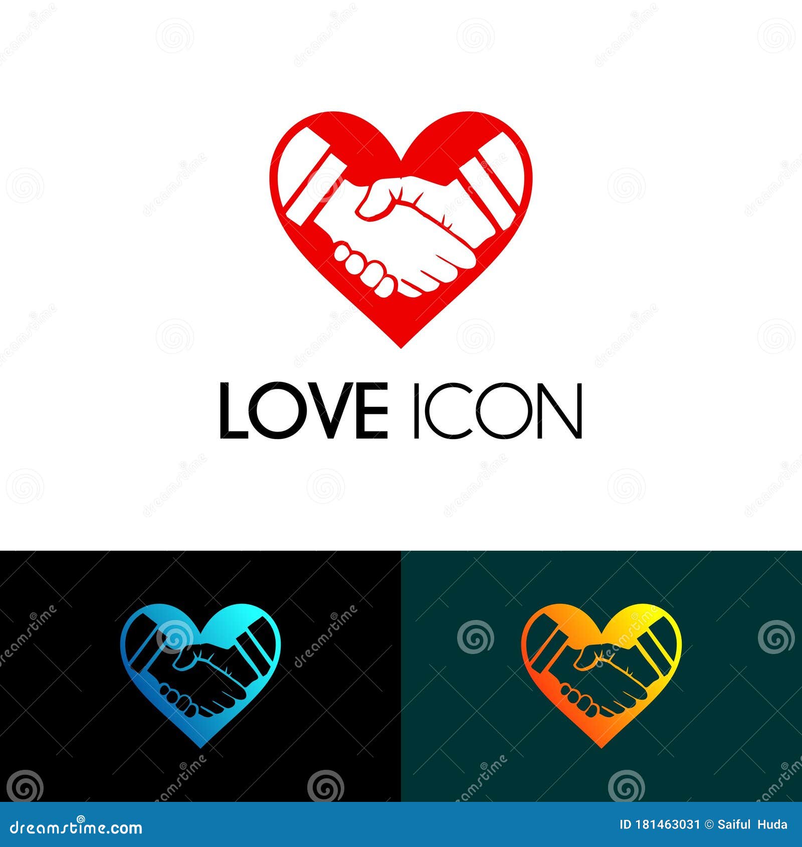 Love Simple Logo Icon Design Vector. Stock Vector - Illustration of ...