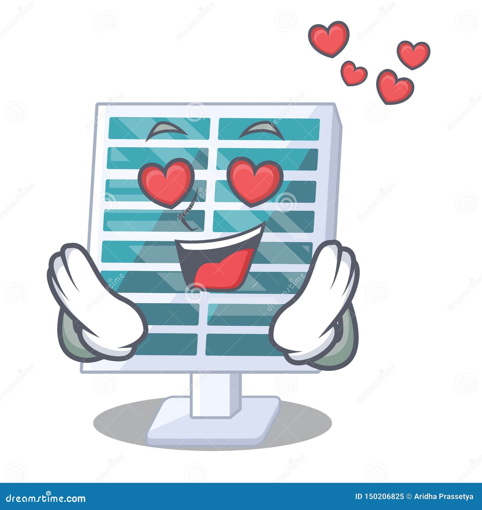 In Love Solar Panels on the Mascot Roofs Stock Vector - Illustration of ...