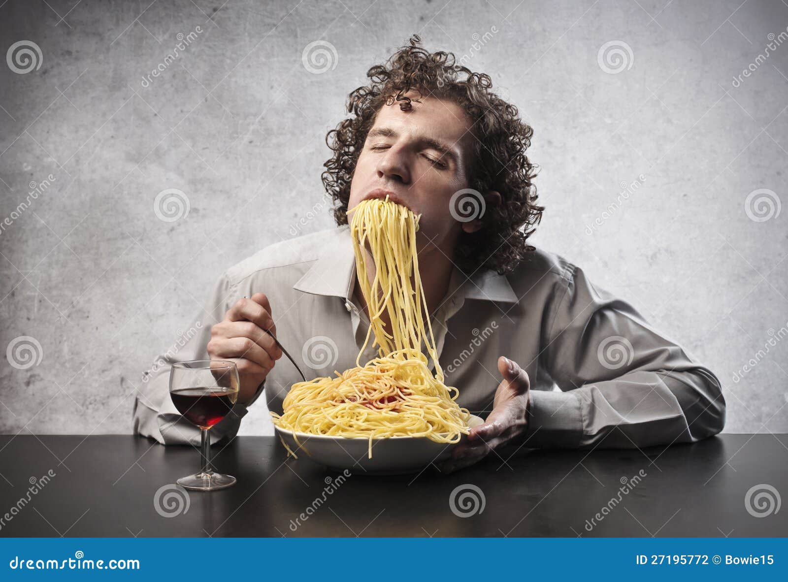 Love for Spaghetti stock photo. Image of pasta, wall - 27195772
