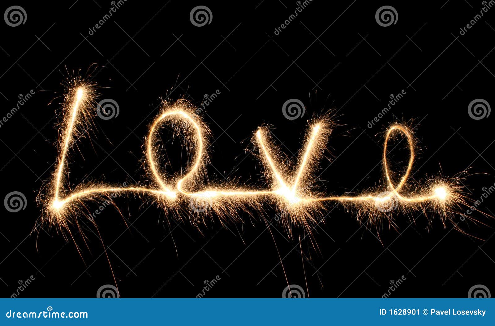 Love sparkler stock image. Image of feelings, isolated - 1628901