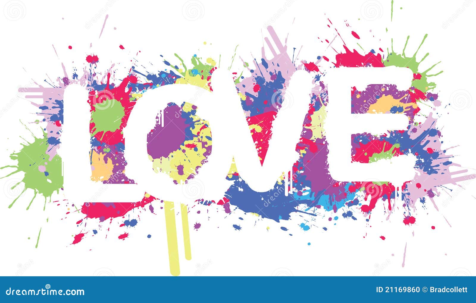 Love Splatter stock vector. Illustration of sharp, icon - 21169860