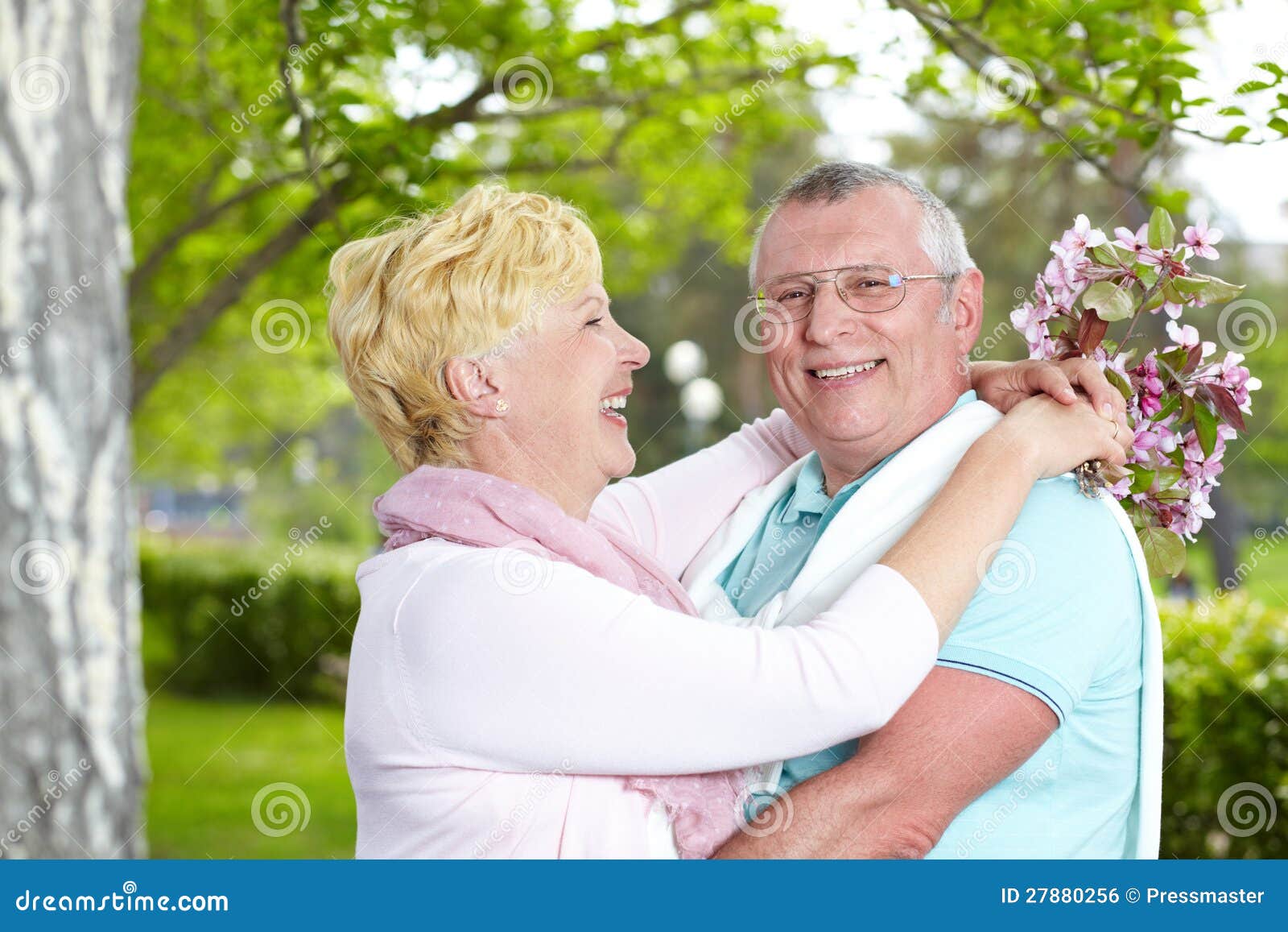 Love in spring stock photo. Image of casual, laughing - 27880256
