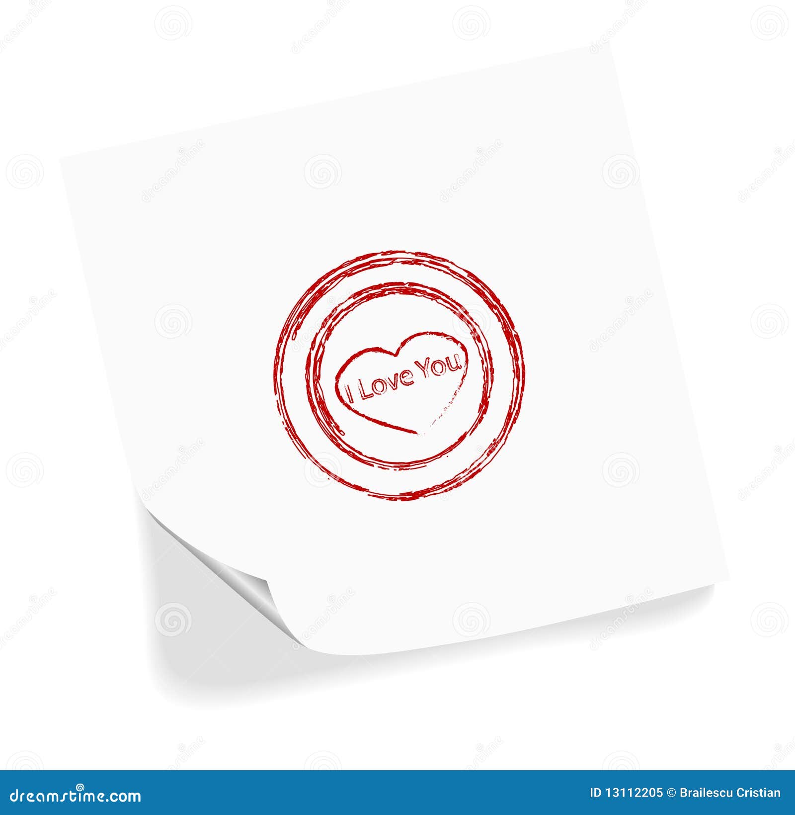 Love stamp stock vector. Illustration of isolated, engagement - 13112205