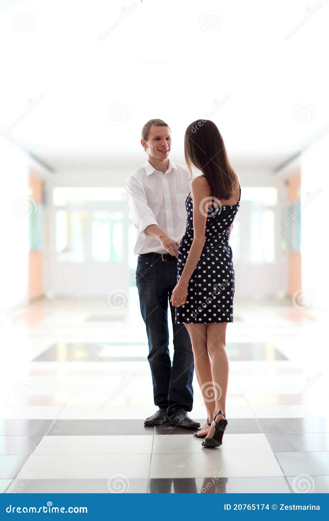 Love Story: Couple in Love Dancing Stock Photo - Image of beauty, hold ...