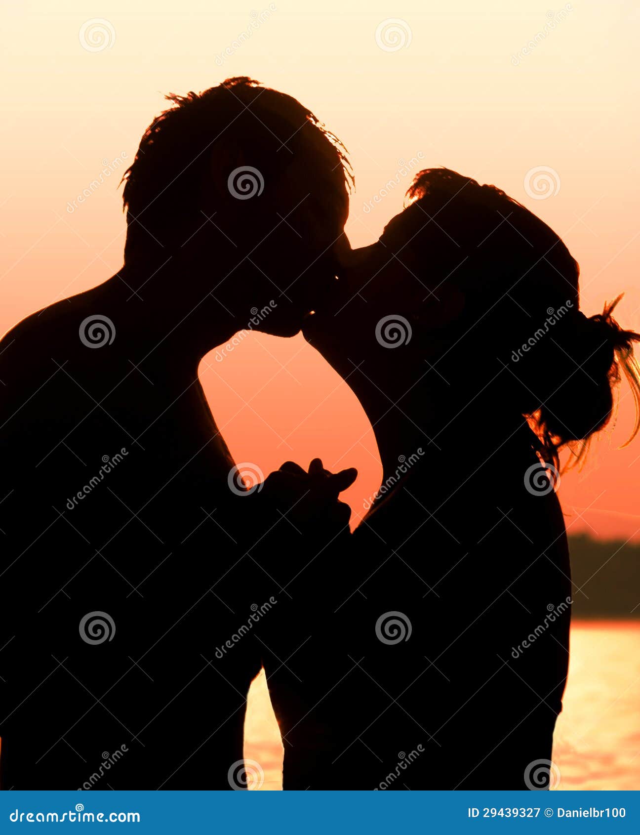 Love at sunset stock image. Image of quiet, calm, summertime - 29439327