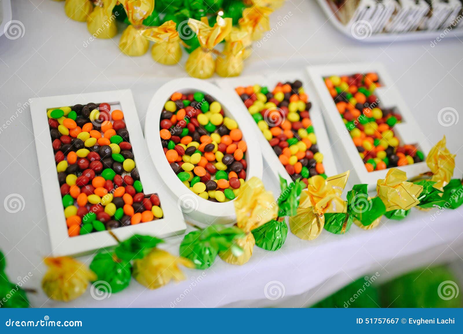 Love Sweet and Random Colors Candies Stock Image - Image of white, fast ...