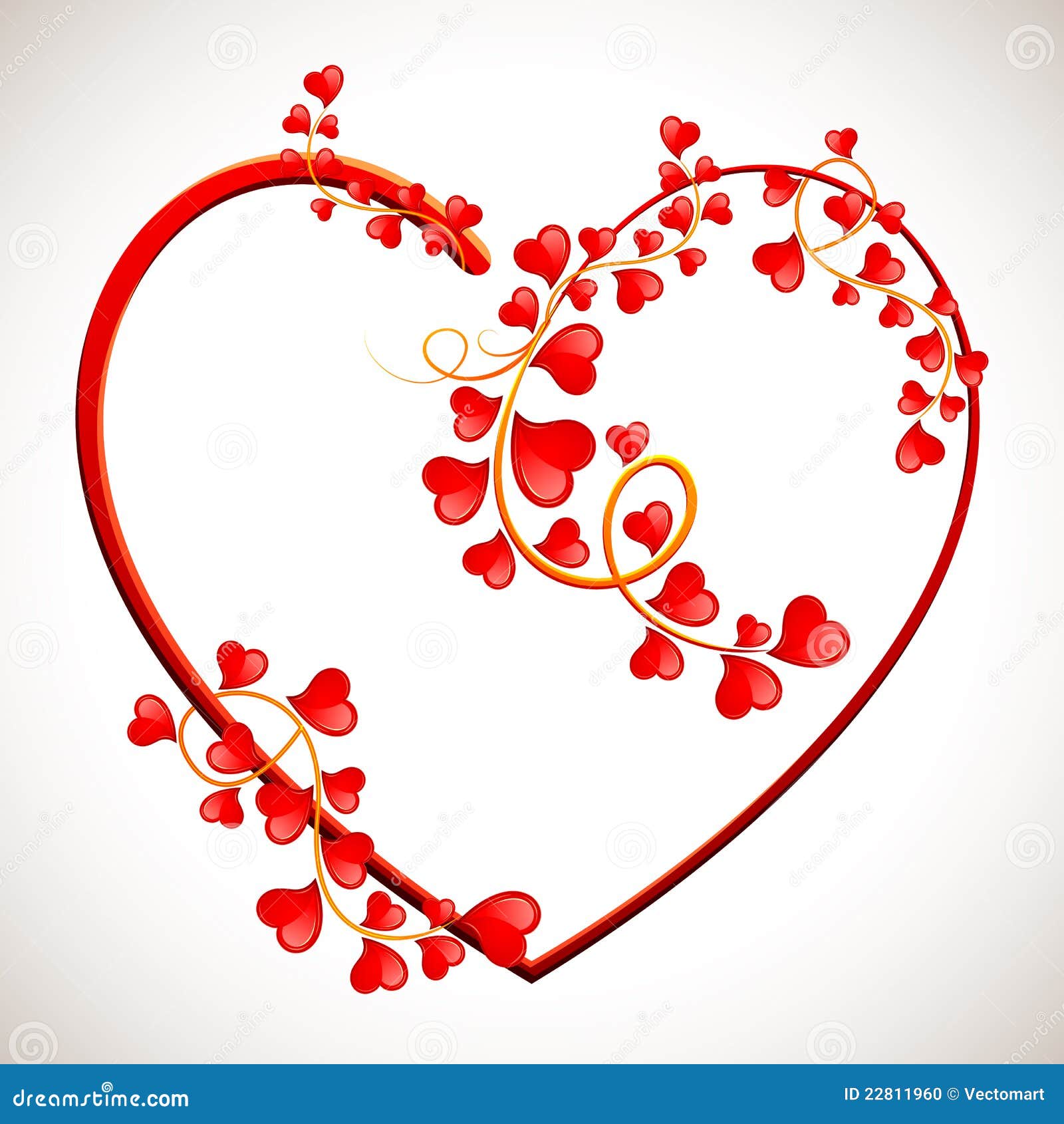 Love Swirls stock vector. Illustration of decoration - 22811960