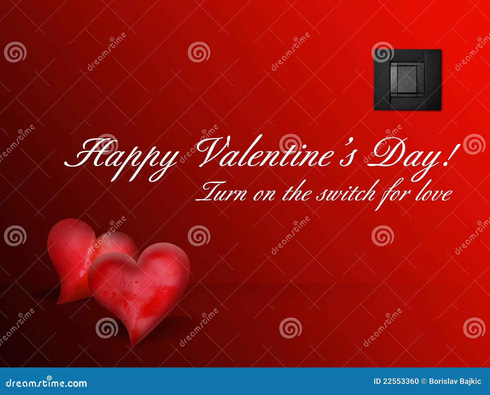 Love switch card stock illustration. Illustration of card - 22553360