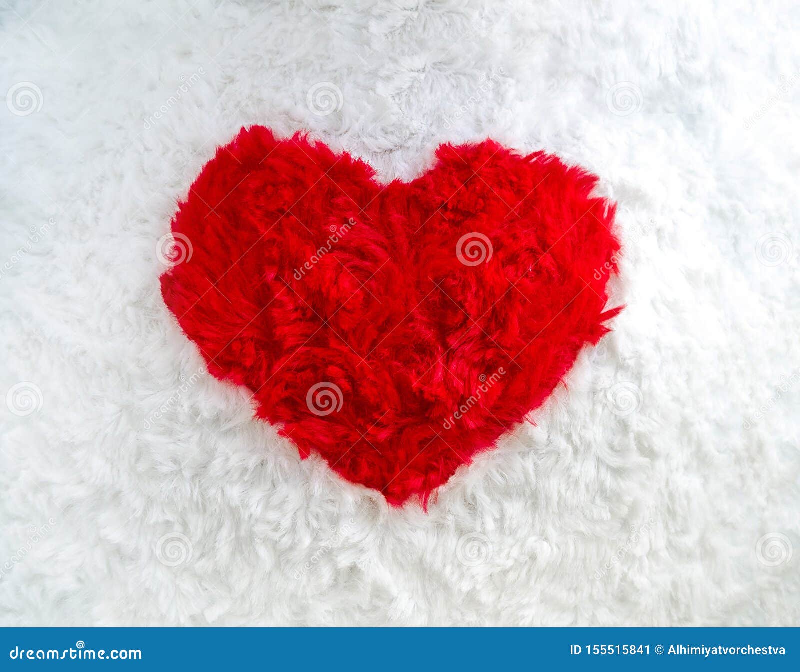 Love Symbol - Red Heart on White Background Stock Image - Image of ...