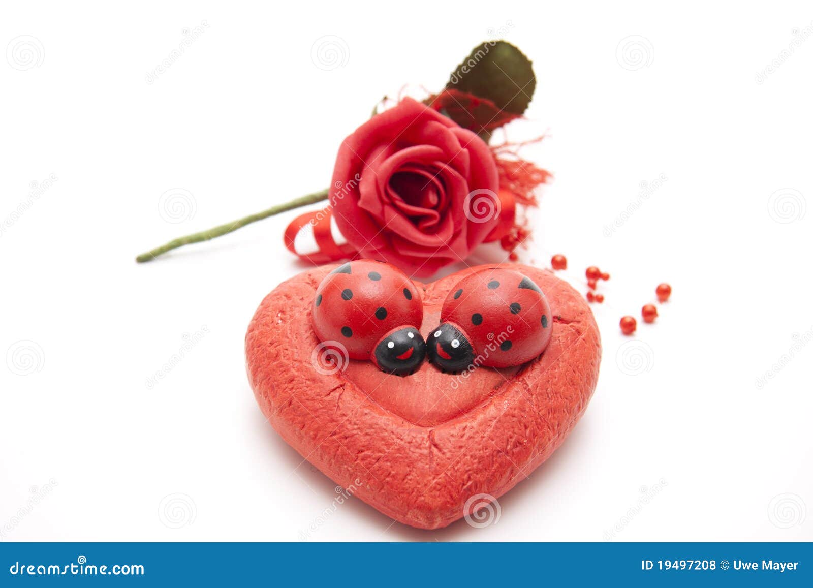 Love symbol with rose stock photo. Image of gift, bunch - 19497208