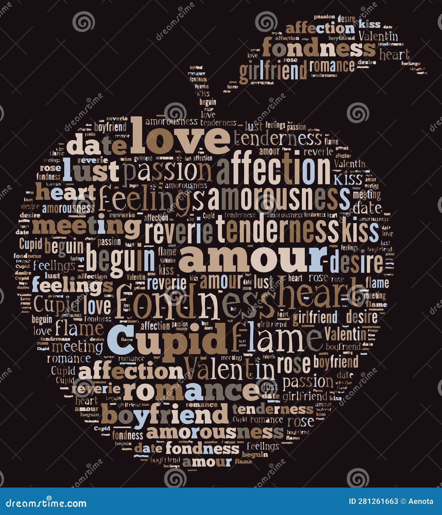 Love Tag Cloud - Vector Illustration Stock Vector - Illustration of ...