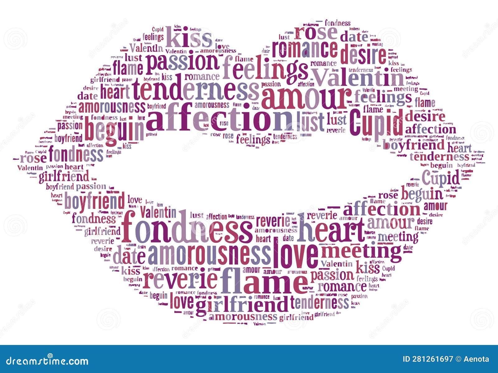 Love Tag Cloud - Vector Illustration Stock Vector - Illustration of ...