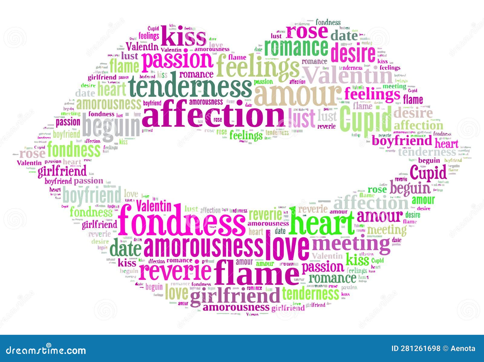 Love Tag Cloud - Vector Illustration Stock Vector - Illustration of ...