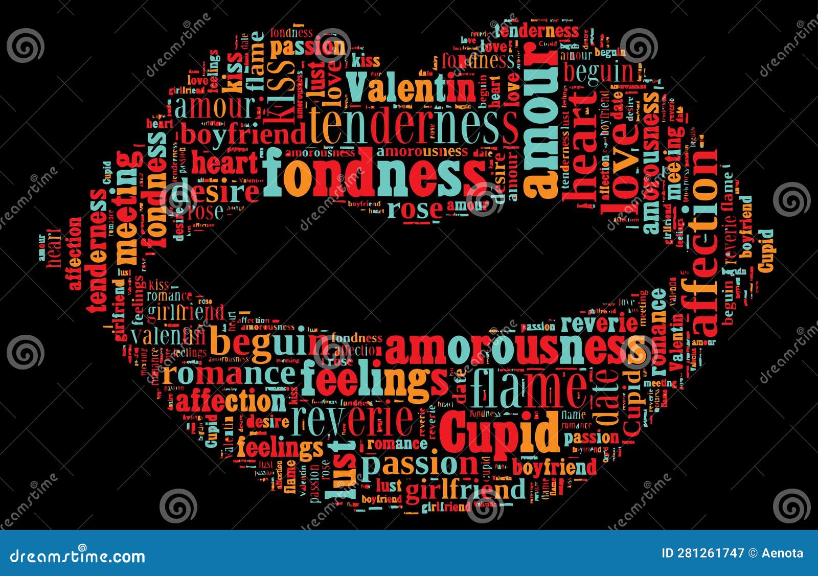 Love Tag Cloud - Vector Illustration Stock Vector - Illustration of ...